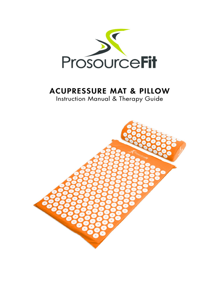 Acupressure Mat & Pillow User Guide | PDF | Acupressure | Chair