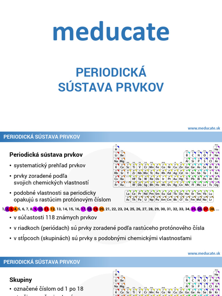 02 Periodicka Sustava Prvkov | PDF
