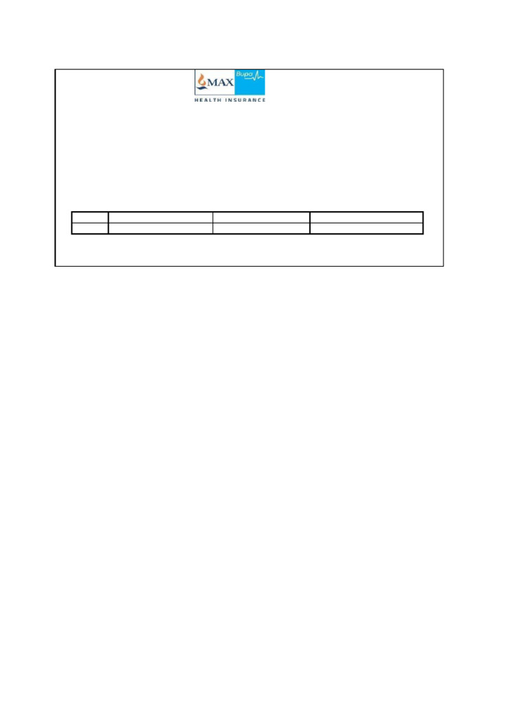 Medical Insurance - 80D Self | PDF | Insurance | Financial Services