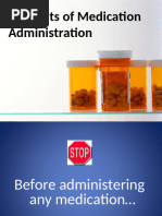The 10 Rights of Medications Administration | PDF