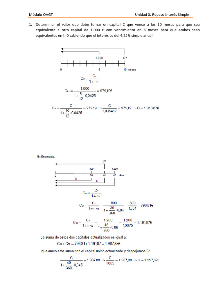 3.2. SOL REPASO INTERÉS SIMPLE | PDF