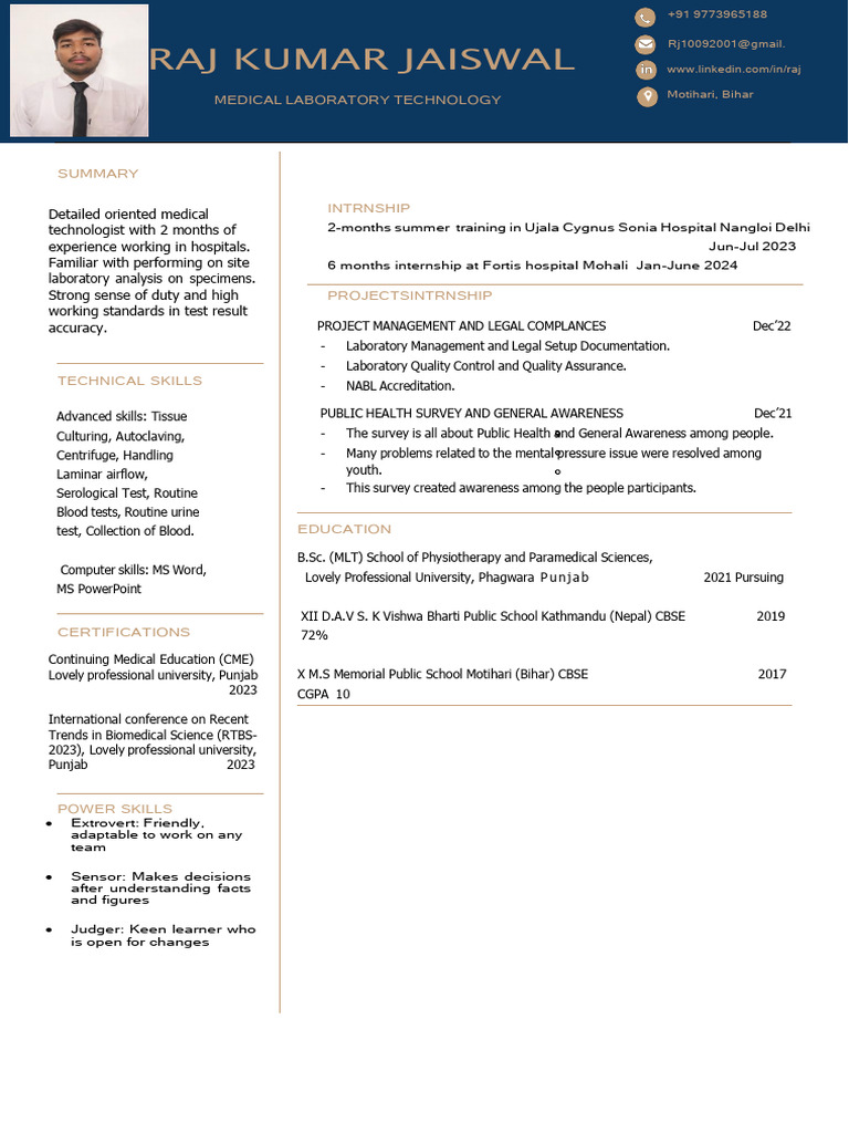 rajkumar cv (2) (1) (1) (1) | PDF | Medicine | Health Care