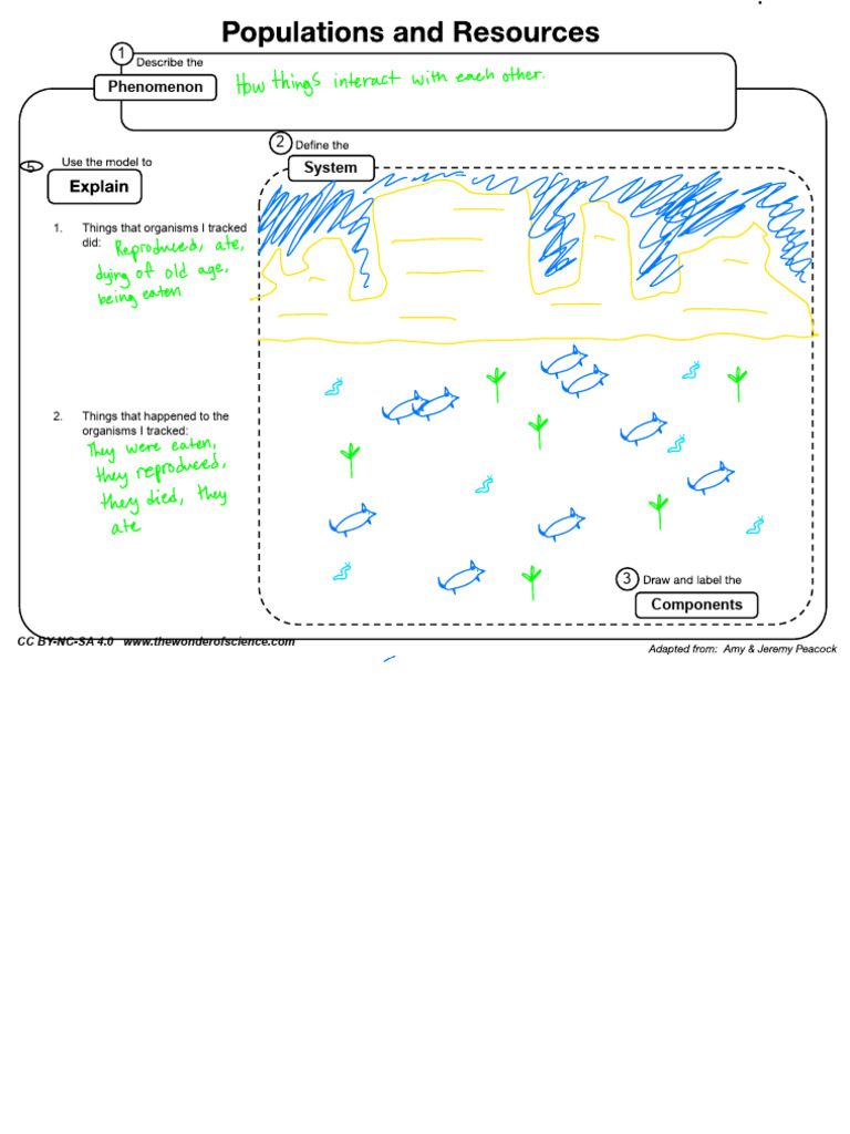 Exploring The Populations and Resources Simulation | PDF