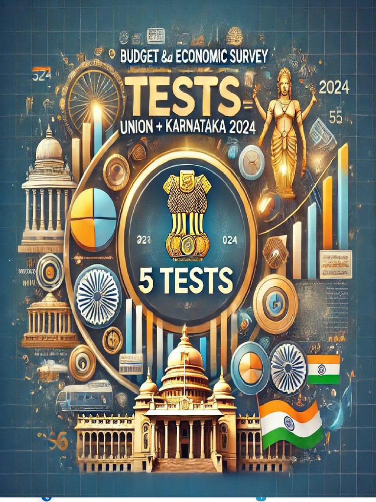 Test 1 - Budget & Economic Survey-2 | PDF