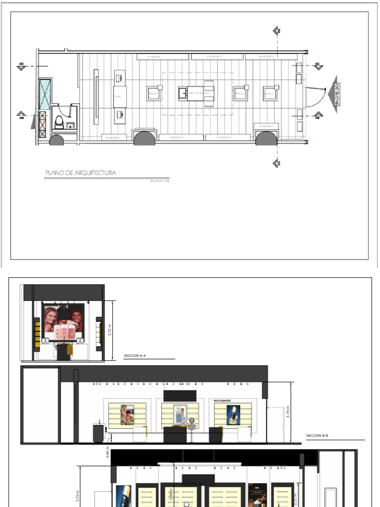 Planos De Secciones Arquitectónicas Pdf