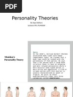 William Sheldon's Theory | PDF | Psychology | Behavioural Sciences
