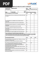 SHE Rep Monthly Inspection Checklist Template | PDF | Personal ...