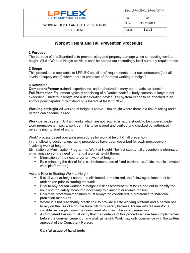 LPF-WAH-Procedure | PDF | Vein | Heart