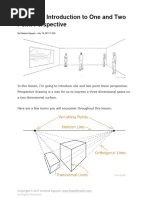 Perspective Drawing Guide | PDF | Perspective (Graphical) | Geometry