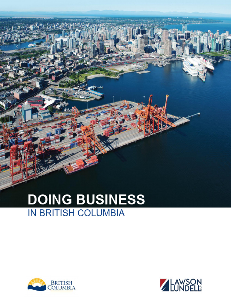 Doing Business in British Columbia Guide | PDF | Partnership | Limited ...