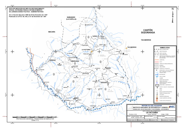 Mapa Censal de La Victoria, Perú | PDF