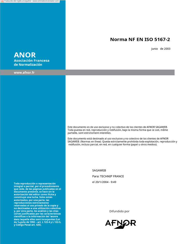ISO 5167-2 Orifice Plates - En.es | PDF | Estandarización ...