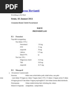 Preformulasi Dan Master Formula Sediaan Tablet - Kelompok 2 | PDF