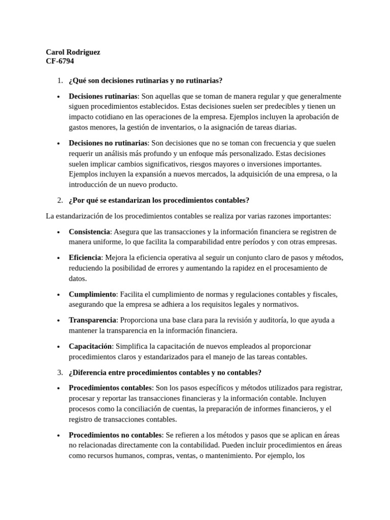 Tarea 2.2 Sistema de Cont. II, Carol Rodriguez | PDF | Contabilidad ...