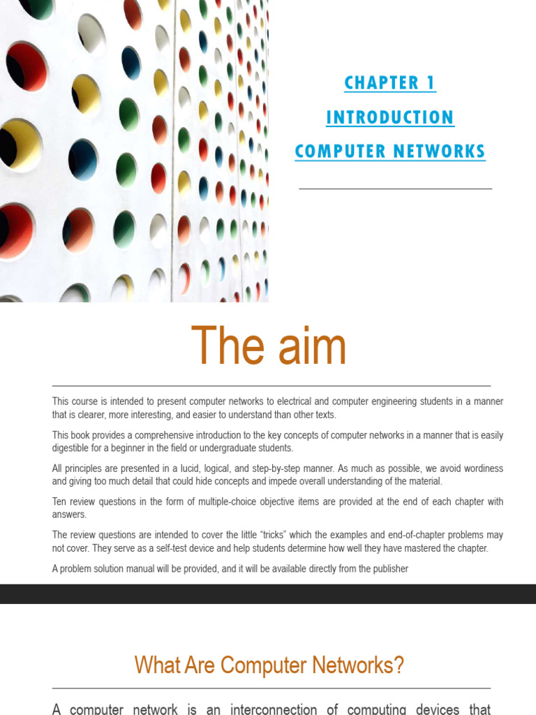 Network I Lecture 1 Pdf Computer Network Local Area Network