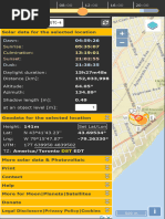 3D Sun Path Diagram Overview | PDF | Geographical Technology | Cartography