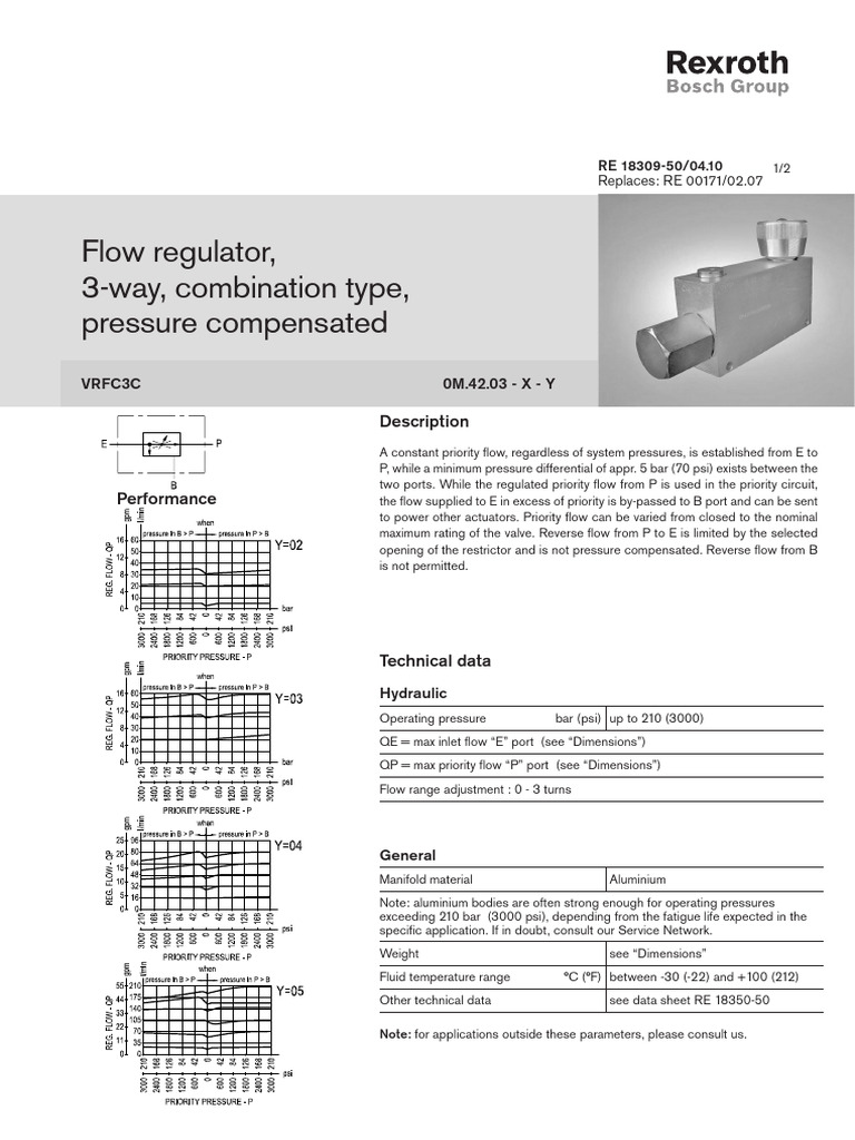 Regulateur Debit Compense | PDF | Mechanical Engineering | Gas Technologies