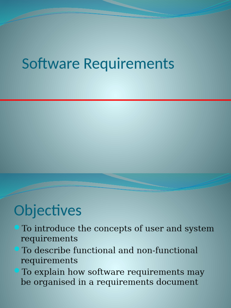 CH 4 Requirements Engineeringg | PDF | Specification (Technical Standard) | System