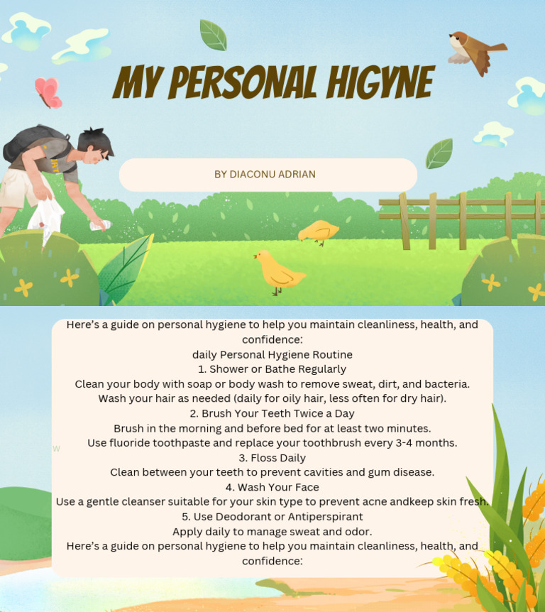 HYGINE Habits | PDF