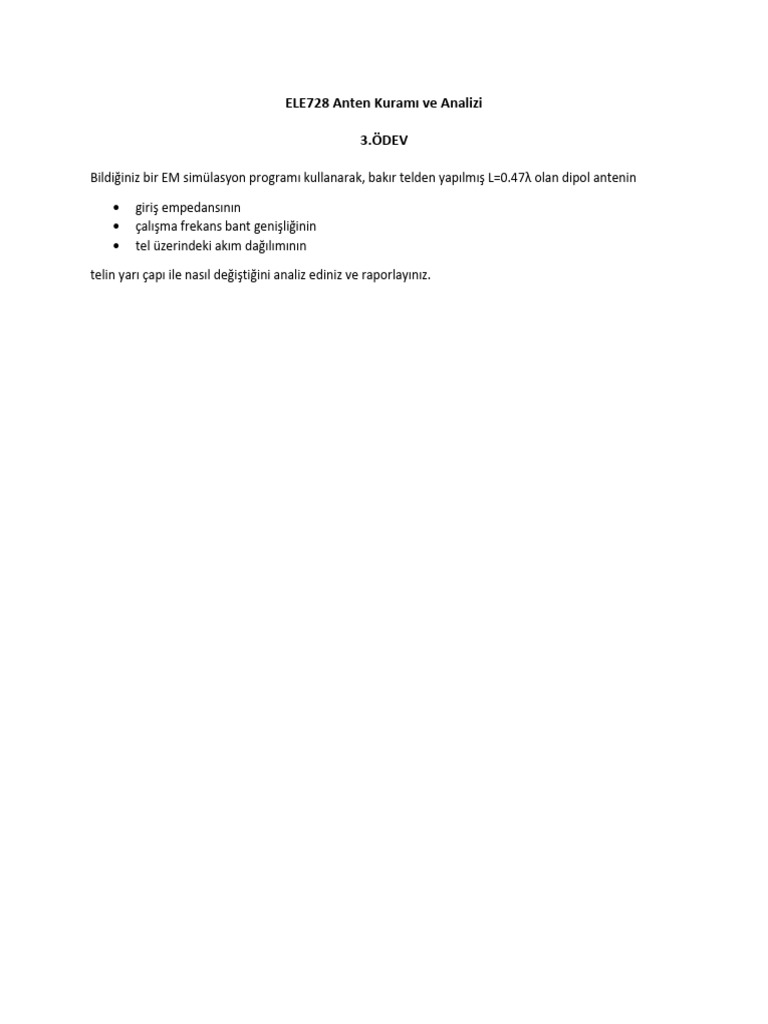 Ele728 - Odev 3 - 09-12-2024 | PDF