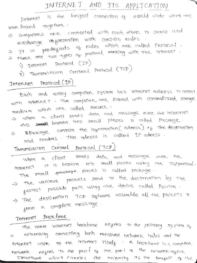 Intrnet Its Application | PDF