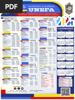 Calendario Académico UNEFA 2025 | PDF