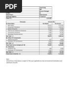 CTC Calculator and Salary Breakdown | PDF | Microsoft Excel | Employment