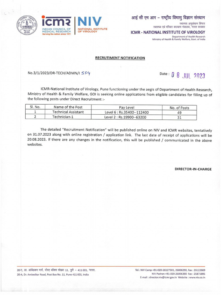 Regular Technical Posts | PDF