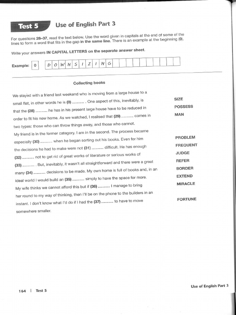 Word Formation CAE | PDF