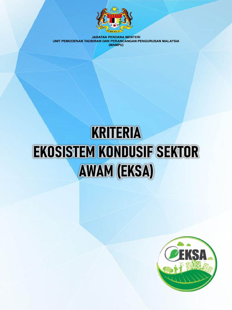 Buku Kriteria EKSA - For Booklet Print | PDF