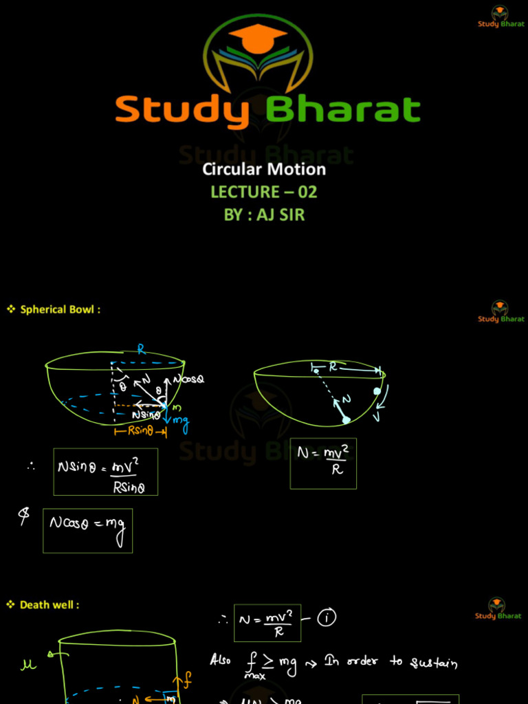 Circular Motion 2 | PDF