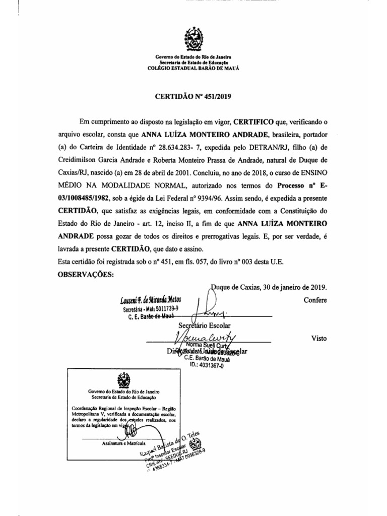 Certidão | PDF
