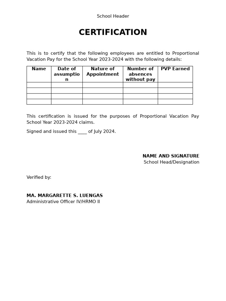 Certification Pvp | PDF