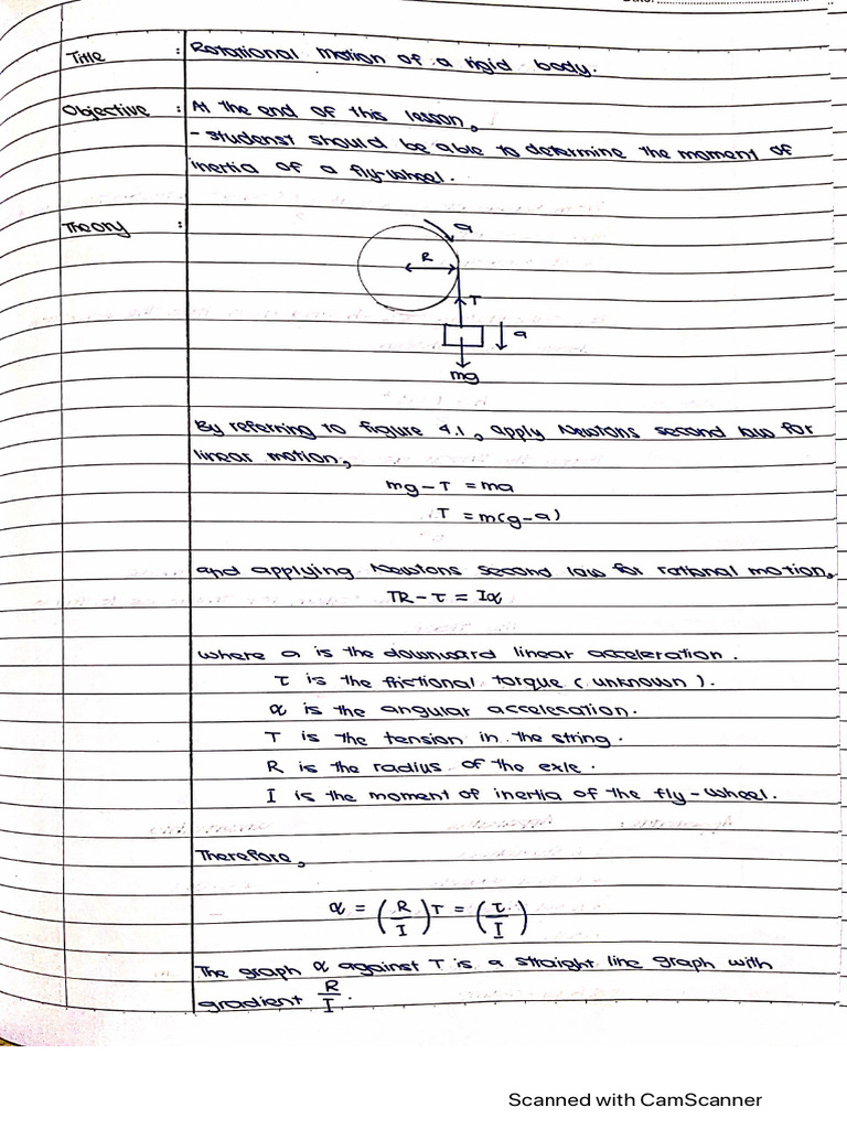 PHYSICS EXPERIMENT 4 | PDF