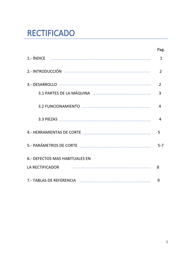 RECTIFICADO | PDF | Metalurgia | Ingeniería mecánica