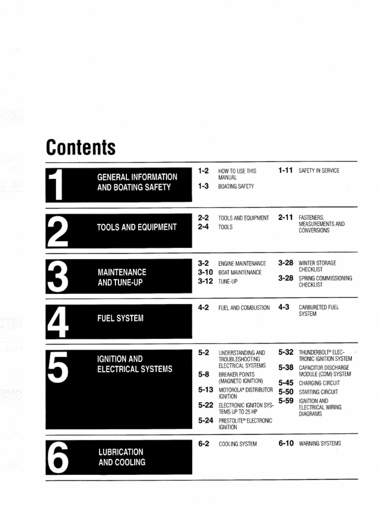 Force Outboard Part1 | PDF