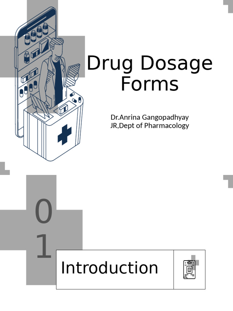 Drug Dosage Form 2-1 | PDF | Tablet (Pharmacy) | Dose (Biochemistry)