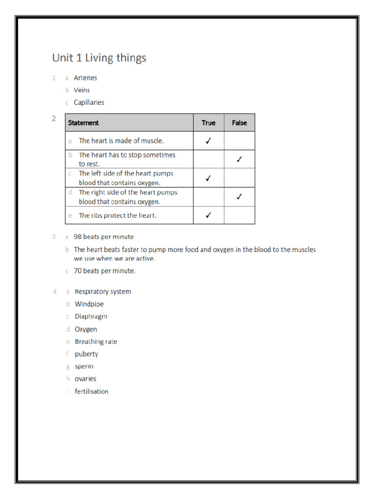 End of Unit Test | PDF