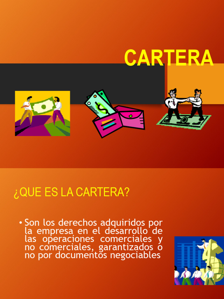 CARTERA | PDF | Crédito | Finanzas y dinero