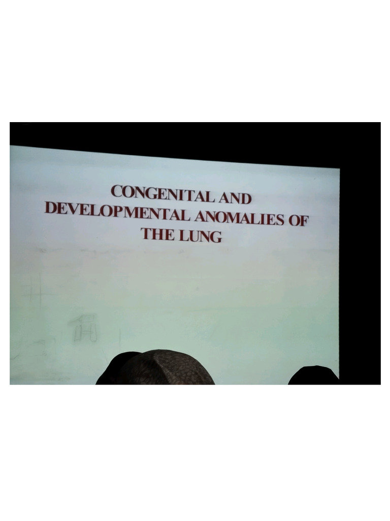 Congenital and Developmental Anomalies Path | PDF
