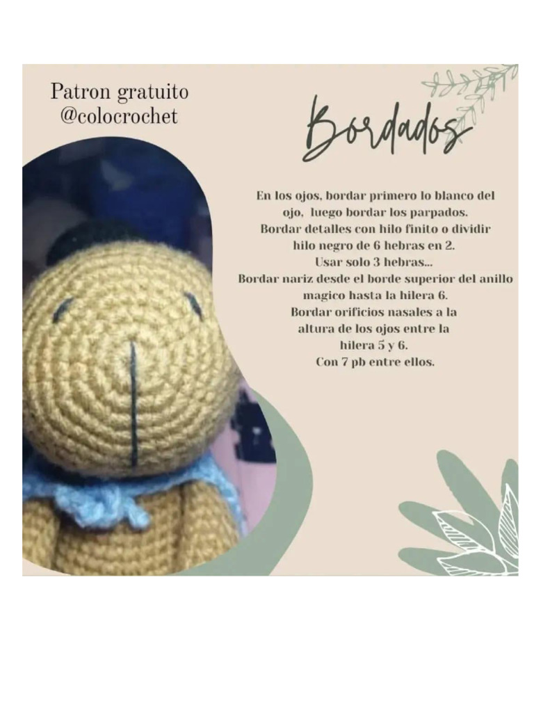 Capibara Bandera | PDF