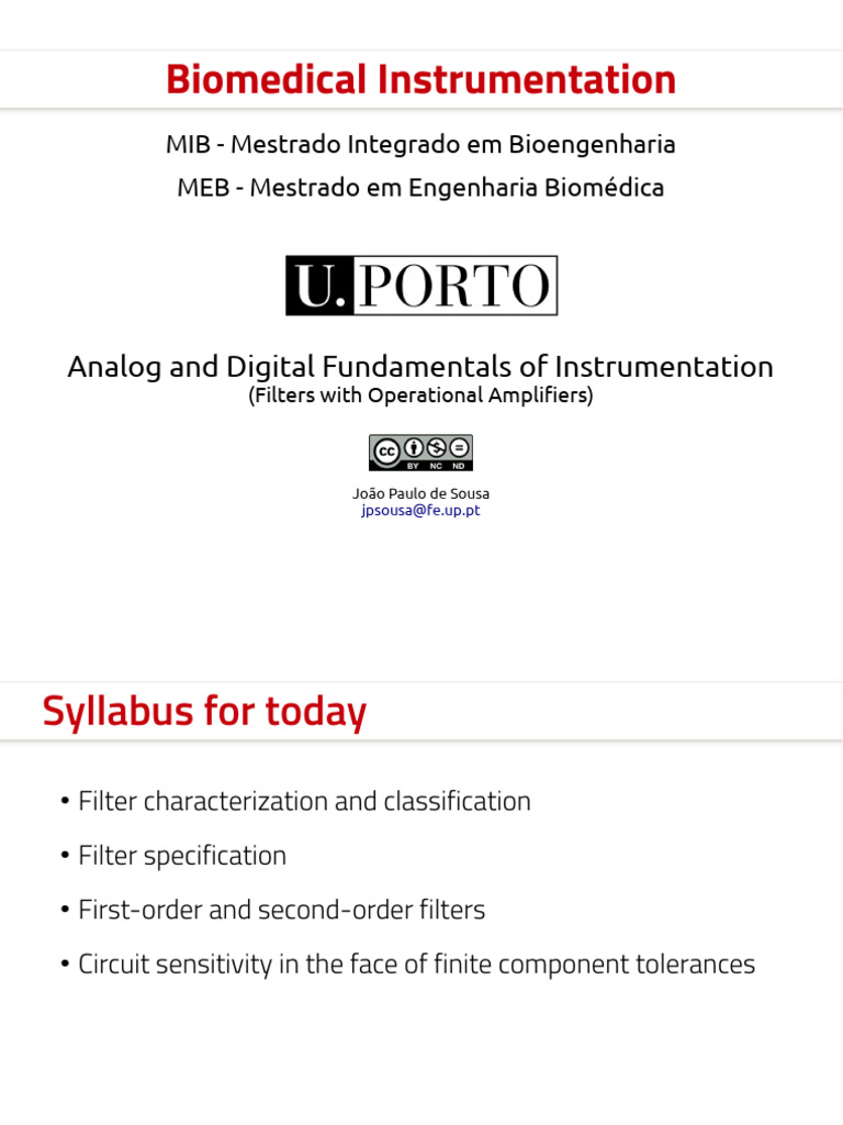 Aula 2 - Terceira Parte | PDF | Filter (Signal Processing) | Electrical Engineering