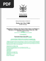 Namibia Public Service Regulations Overview | PDF | Trade Union ...