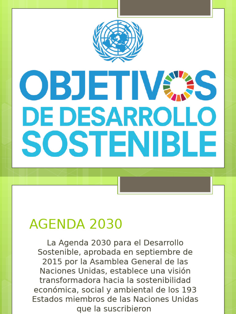 Igualdad de Género en la Agenda 2030 | PDF | Sustentabilidad | Igualdad ...