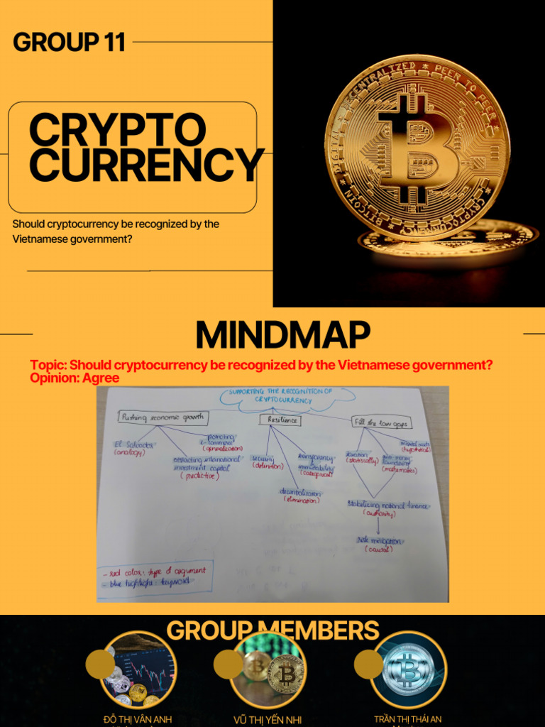Yellow and Black Simple Modern Cryptocurrency Presentation | PDF
