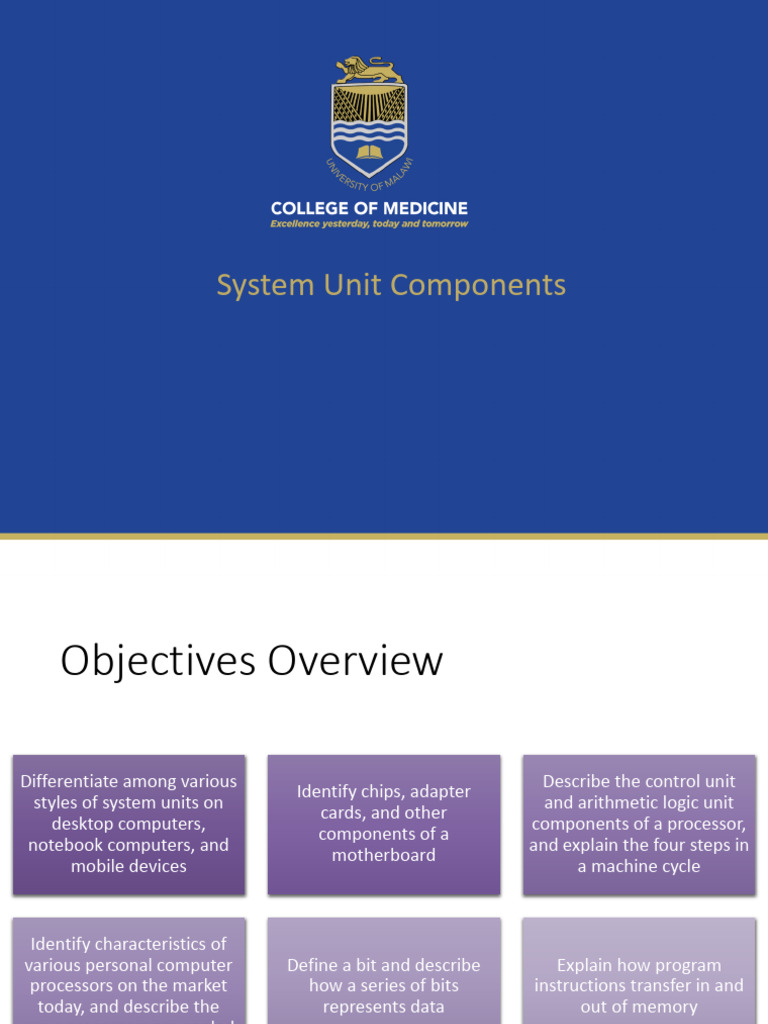5 System Unit | PDF | Central Processing Unit | Random Access Memory