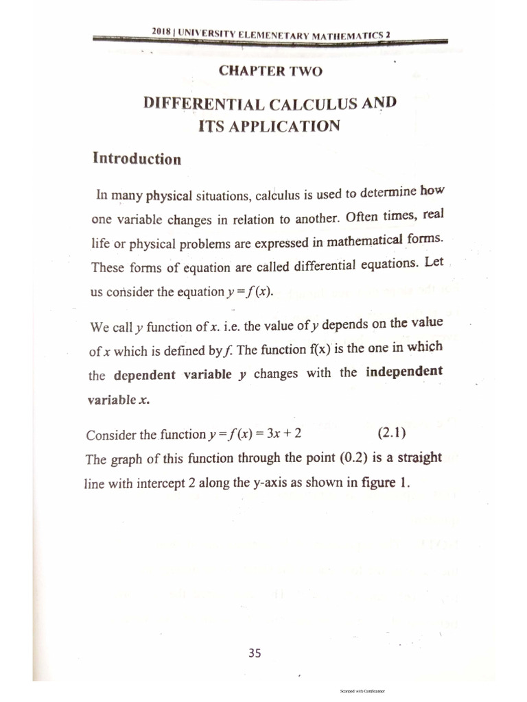 Uniosun MTH105 Differential Calculus Practice Essay | PDF