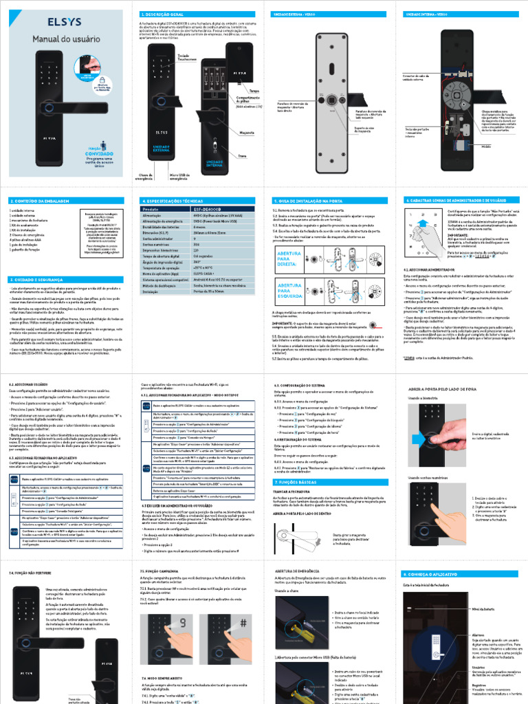 Manual - Esf-De4000b 210415 CV | PDF