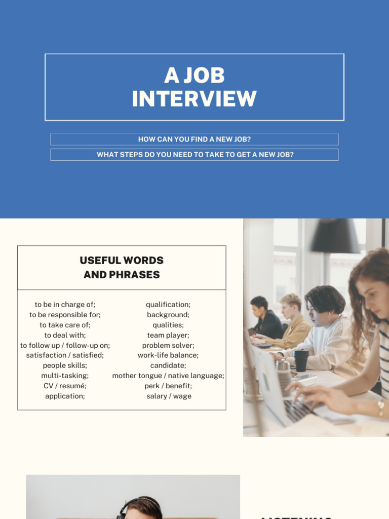 PRESENTACION - Job Interview BS | PDF
