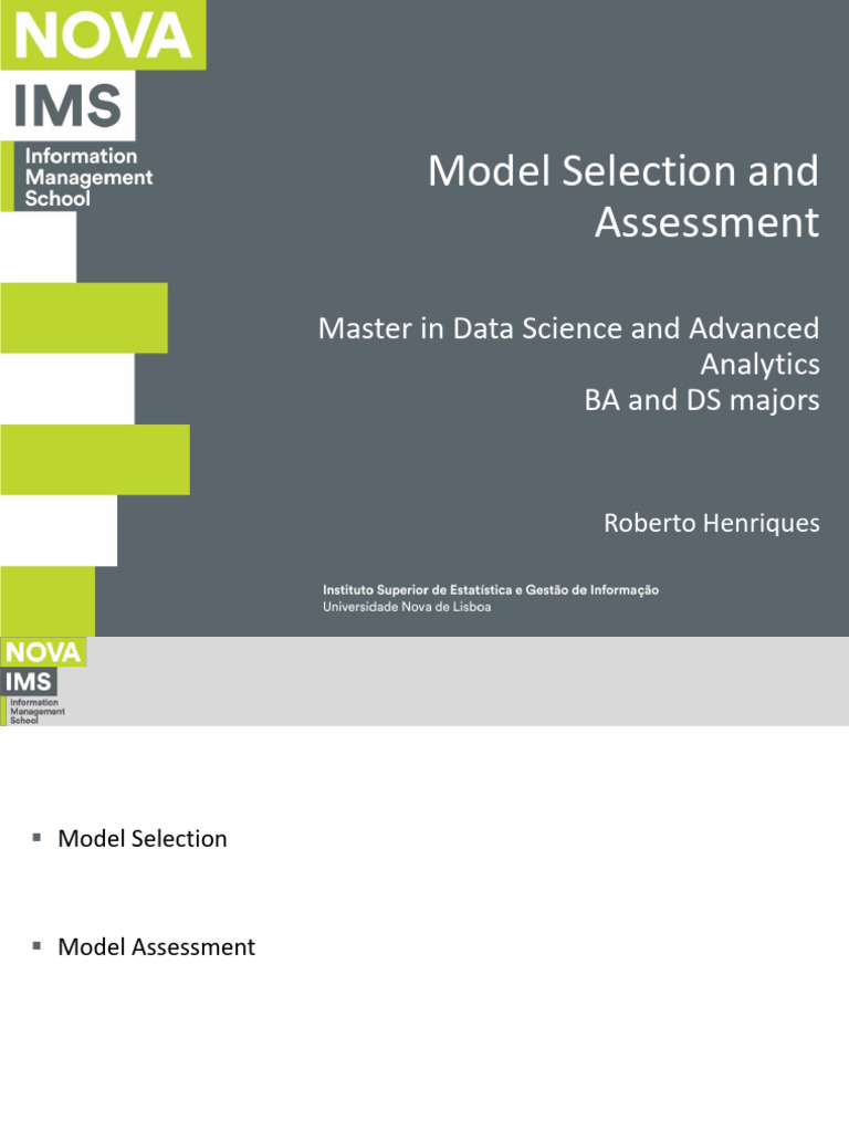 Lecture 04 | PDF | Cross Validation (Statistics) | Sensitivity And Specificity